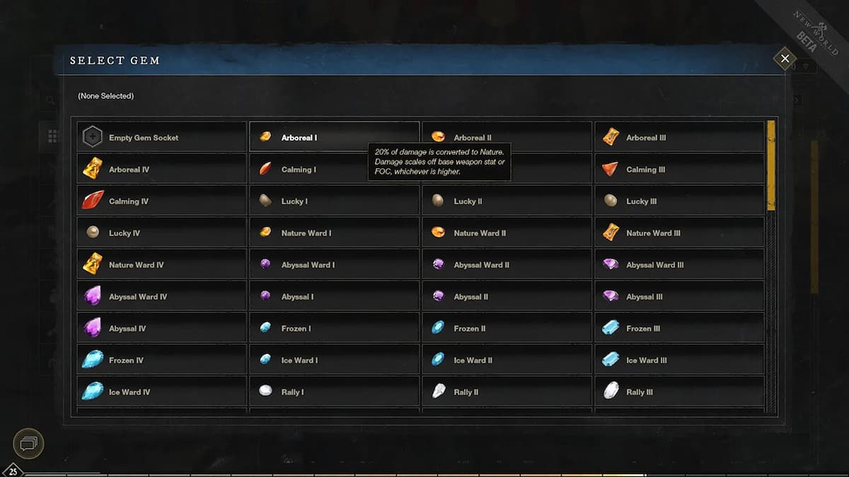 How to Add Gem Sockets to Armor & Weapons in New World - Twinfinite