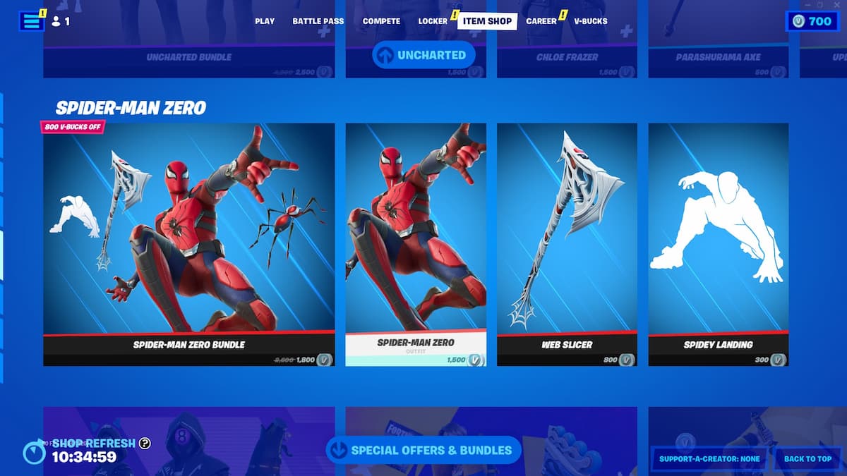 How to Get Spider-Man Zero in Fortnite - Twinfinite
