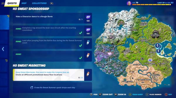 Fortnite Promotional Dance Floor Locations: Where To Emote at ...