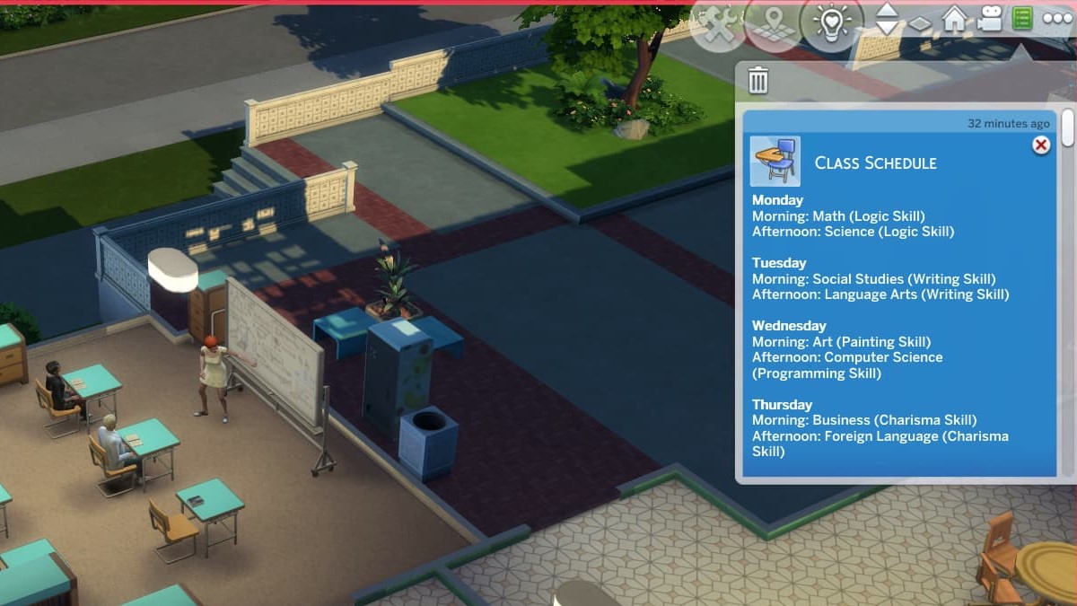 The Sims 4 High School Years Class Schedule Explained - Twinfinite