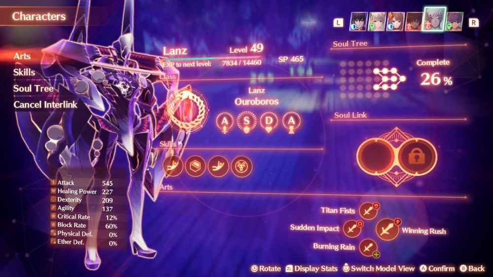 All Ouroboros Skills & What They Do in Xenoblade Chronicles 3