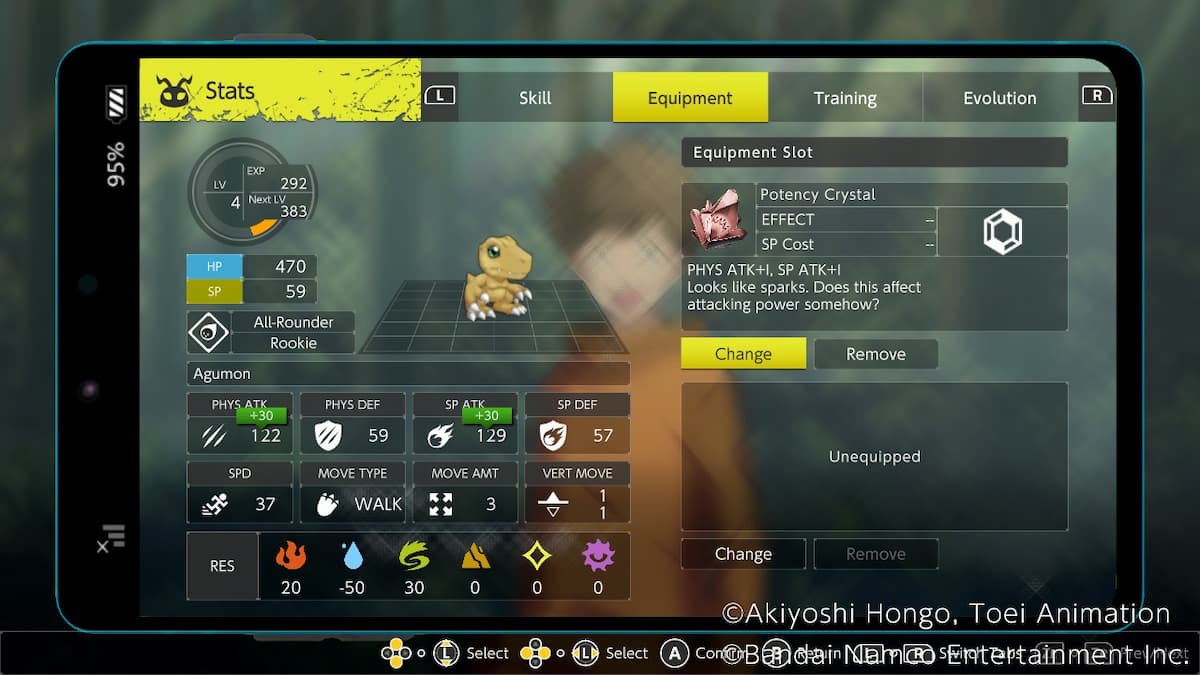 How to Equip Items in Digimon Survive - Twinfinite