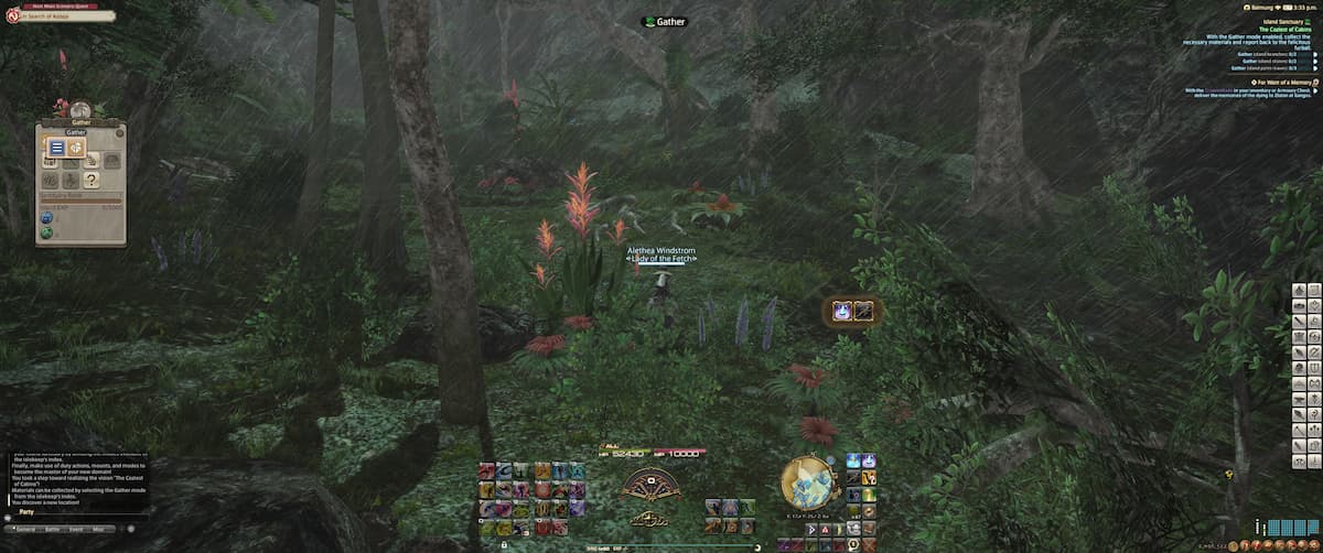 How to Gather Materials in FFXIV Island Sanctuary - Twinfinite