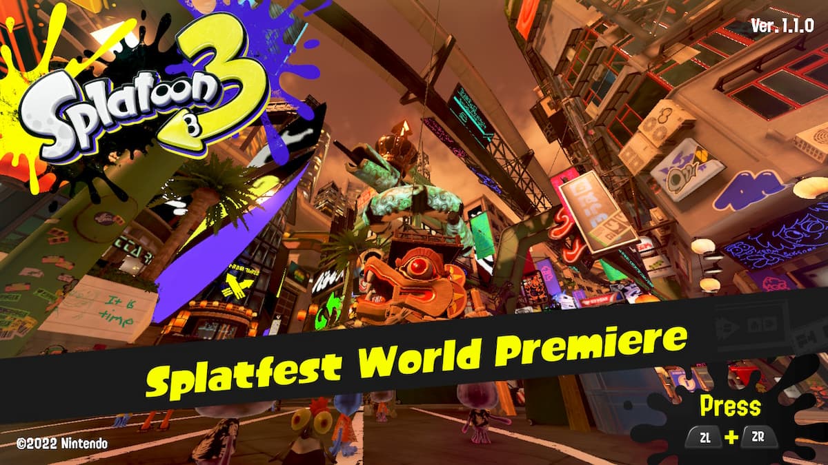 All 26 Playable Weapons in Splatoon 3 Splatfest World Premiere - Twinfinite