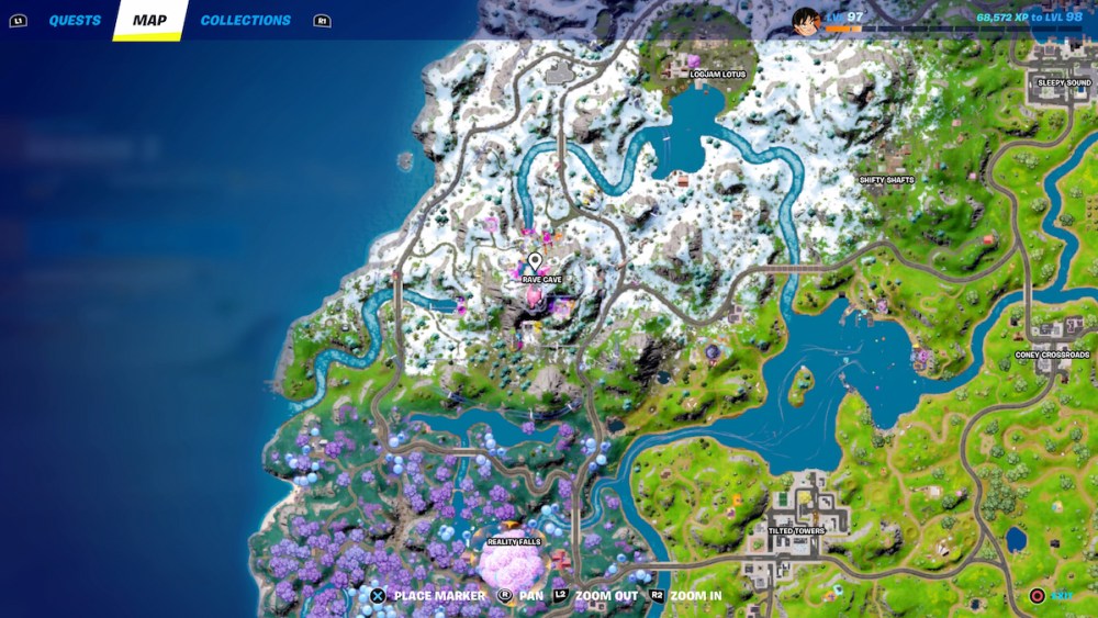 Where is Rave Cave in Fortnite? How to find Rave Cave in Fortnite