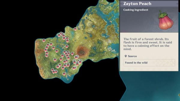 Where to Get Zaytun Peach in Genshin Impact - Twinfinite