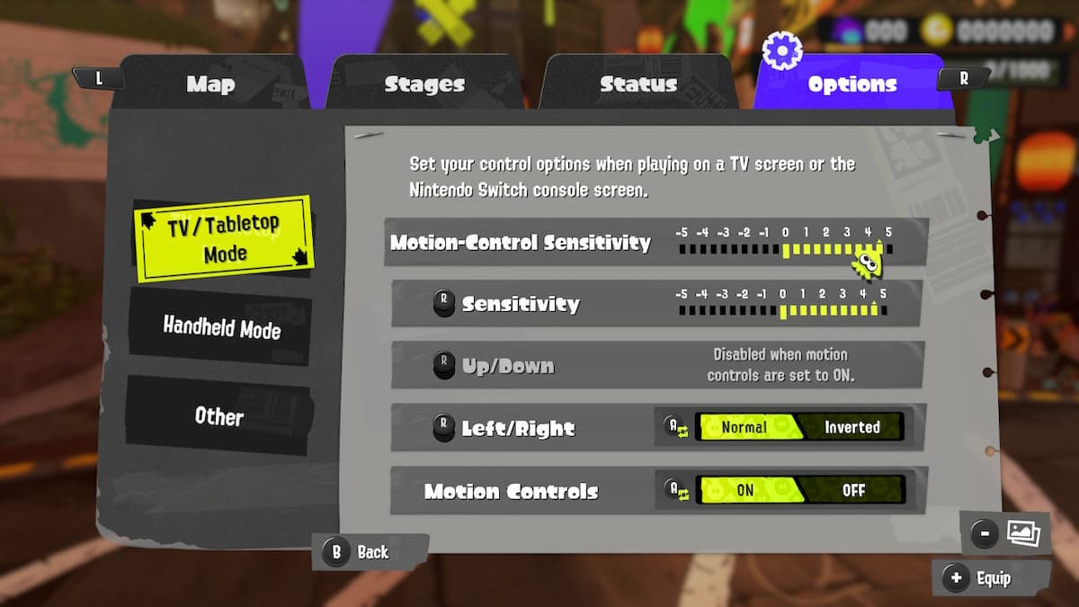 How to Change Motion Control Settings in Splatoon 3 - Twinfinite
