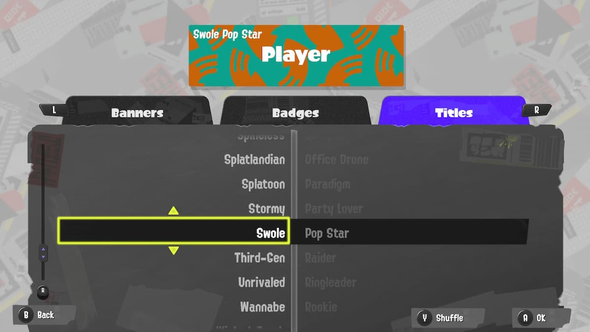 How to Change your Splash Tags & Banners in Splatoon 3 - Twinfinite