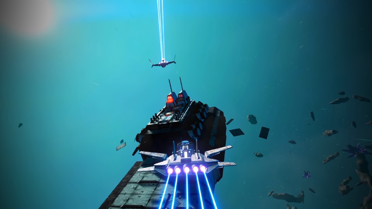 How to Land on a Derelict Freighter in No Man’s Sky - Twinfinite