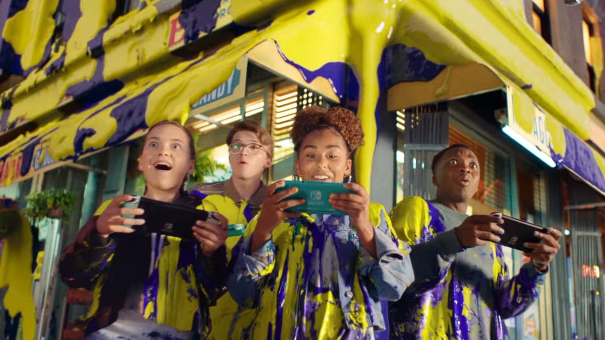 This Splatoon 3 "Biggest Mess Wins" Commercial Involves Live-Action Ink ...