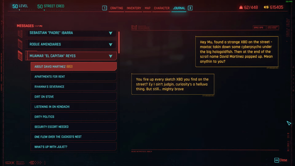 How to Get David's Jacket in Cyberpunk 2077 - Twinfinite