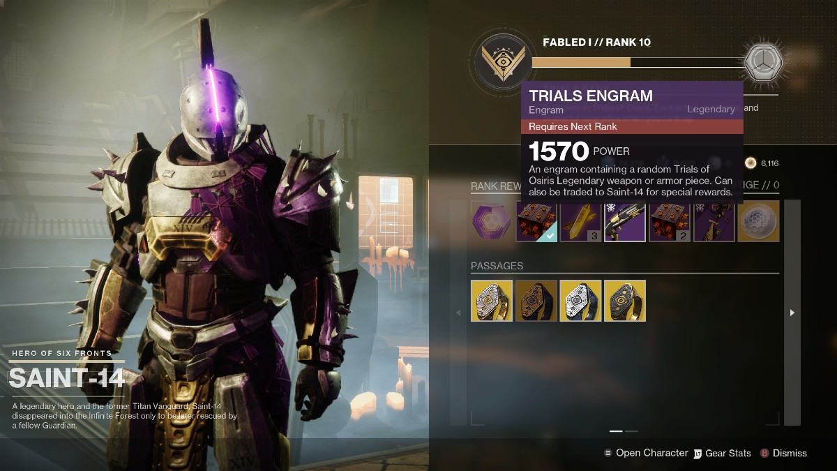 How To Get The Reed's Regret Trials of Osiris Linear Fusion Rifle in ...