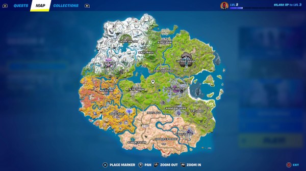 What the Fortnite Chapter 3 Season 4 Map Looks Like; All New Named ...