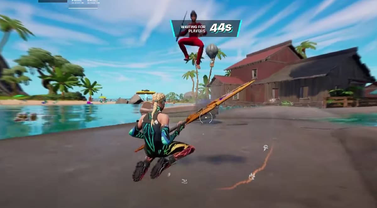 How to Dislodge a Runaway Boulder with a Slide Kick in Fortnite Chapter ...