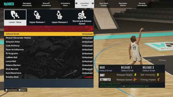 How to Use NBA 2K23 Jump Shot Creator & Make the Best Jump Shots - Twinfinite