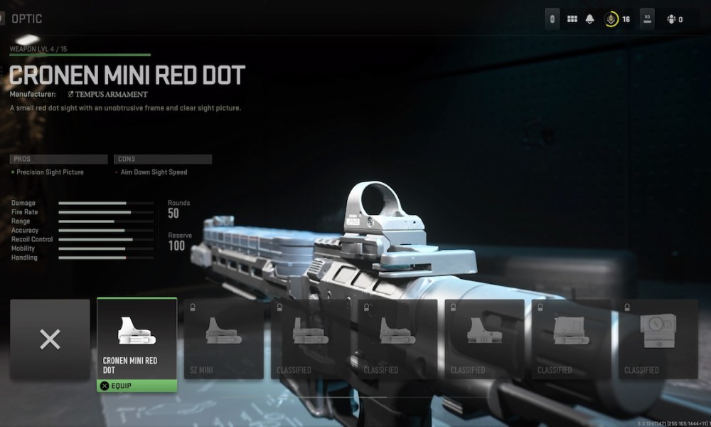 How to Unlock Cronen Mini Red Dot in CoD Modern Warfare 2 Beta
