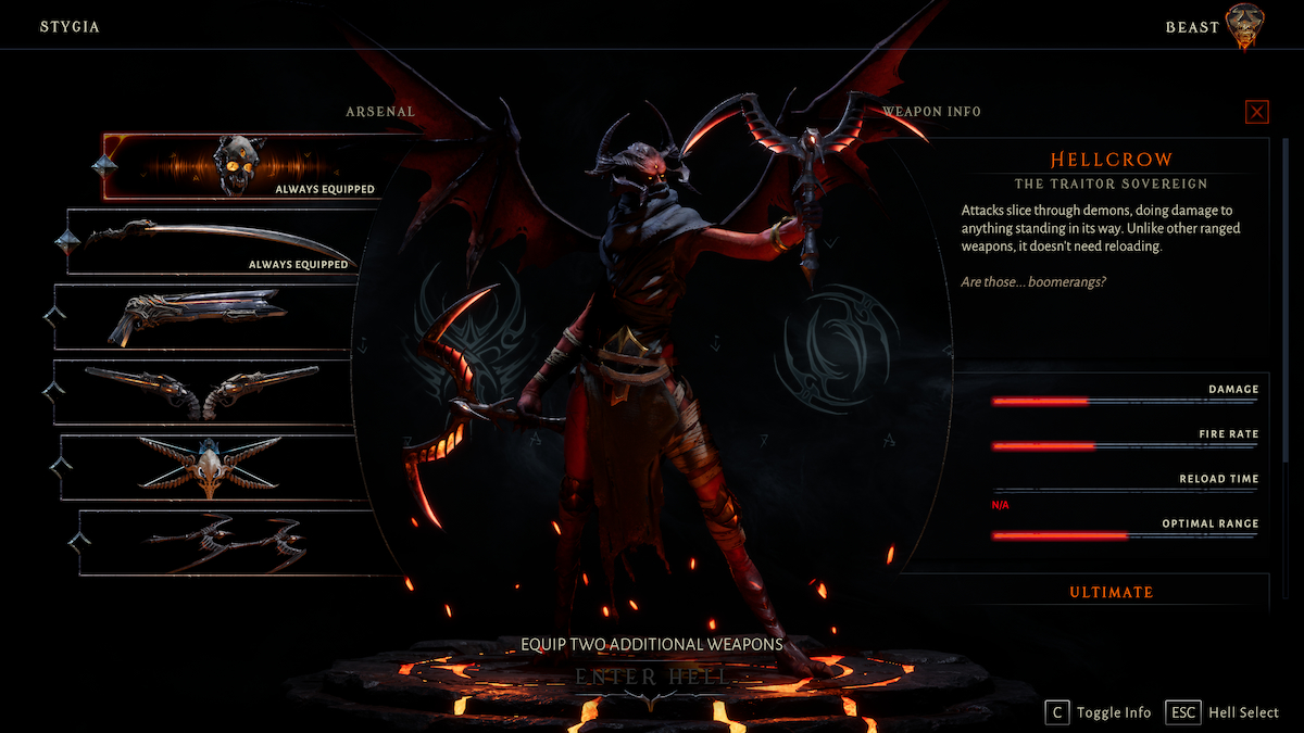 All Metal: Hellsinger Weapons, Ranked From Worst To Best - Twinfinite