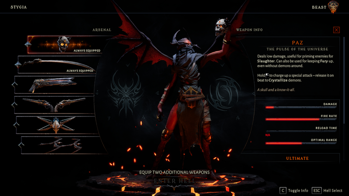 All Metal: Hellsinger Weapons, Ranked From Worst To Best - Twinfinite