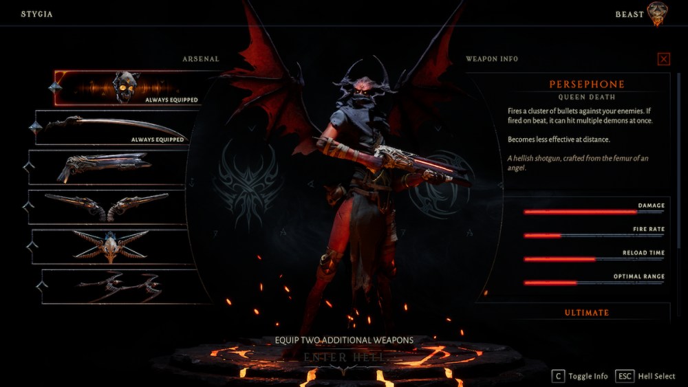 All Metal: Hellsinger Weapons, Ranked From Worst To Best