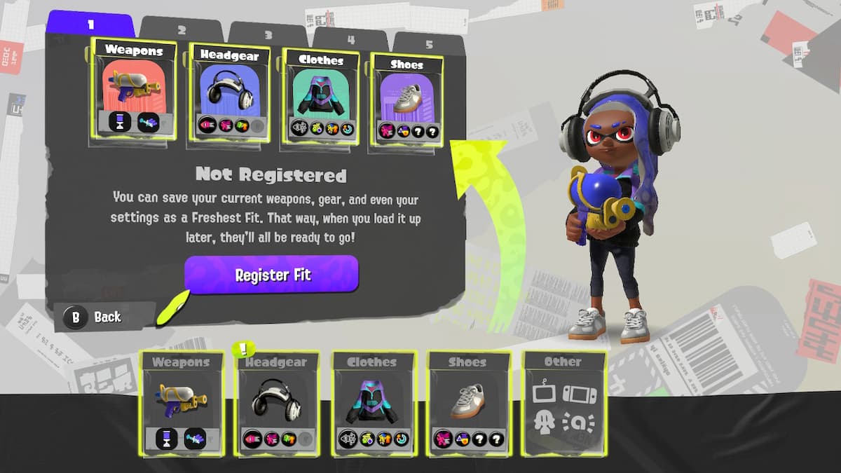 How to Save Weapon & Gear Loadouts in Splatoon 3 - Twinfinite