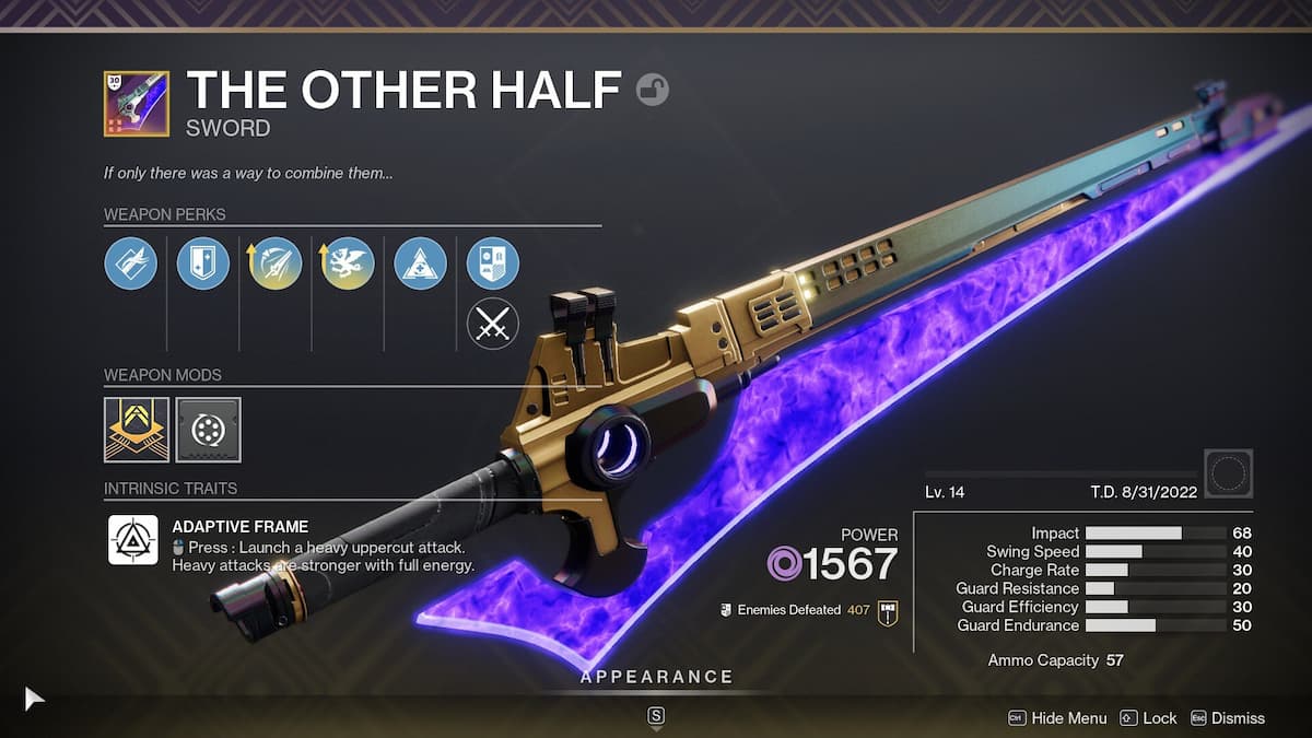 How to Farm Destiny 2's Dares of Eternity For New Craftable Weapons ...