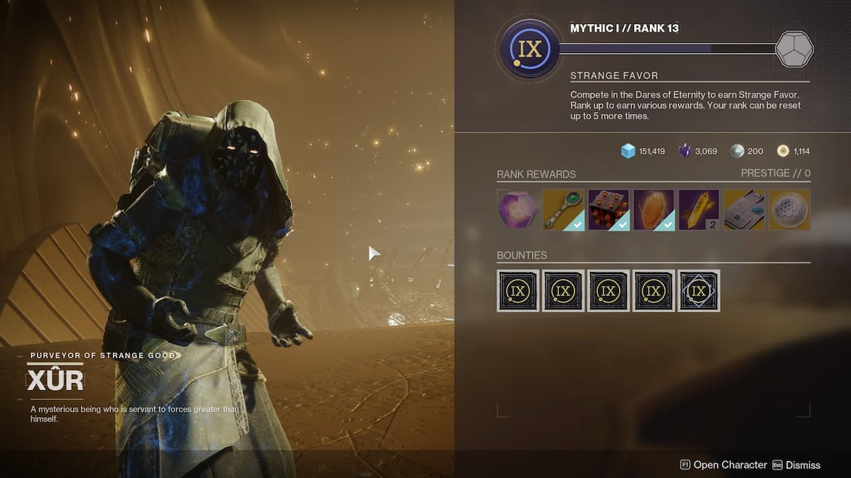 How to Farm Destiny 2's Dares of Eternity For New Craftable Weapons ...