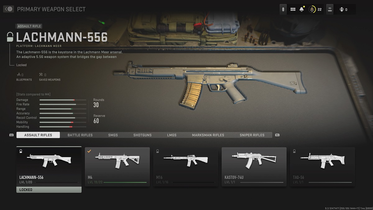 All Modern Warfare 2 Beta Weapon Level Caps - Twinfinite