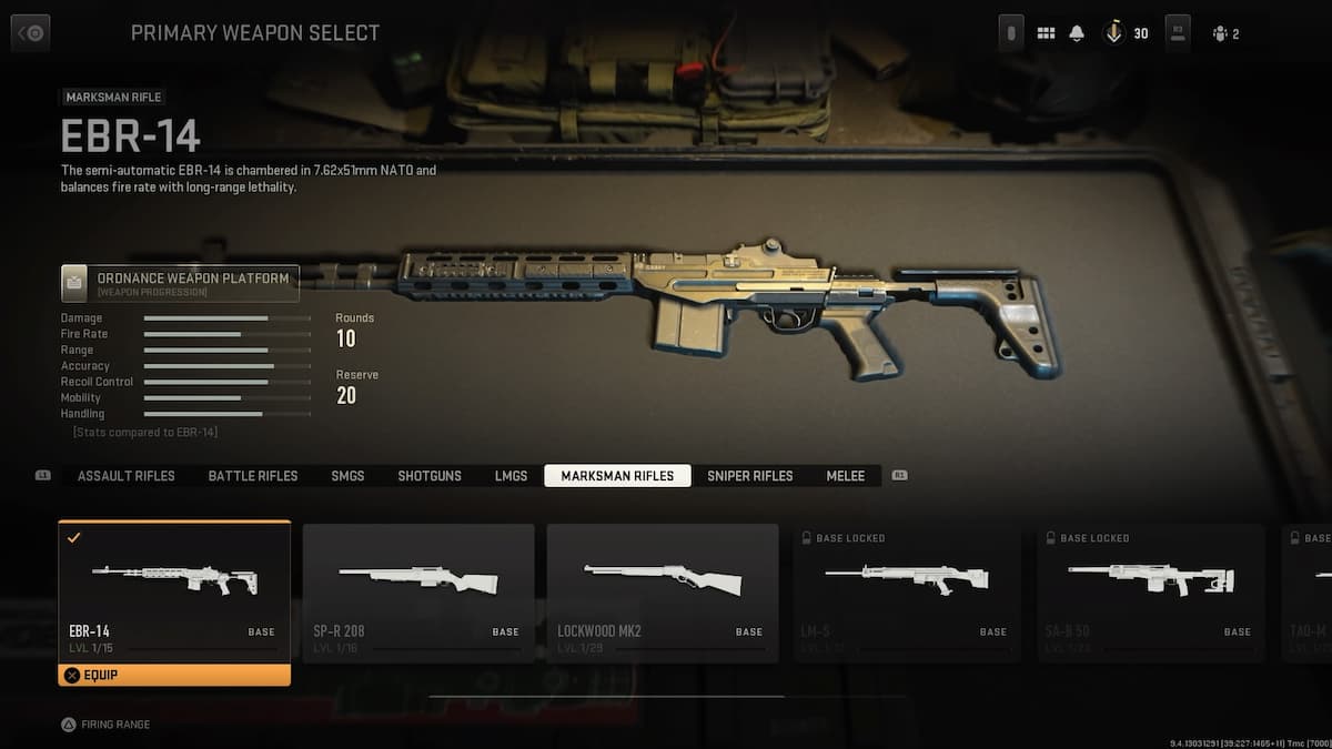 Best EBR-14 Loadout in Warzone and Modern Warfare 3 - Twinfinite