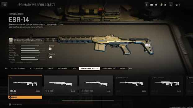 Best EBR-14 Loadout in Warzone and Modern Warfare 3 - Twinfinite