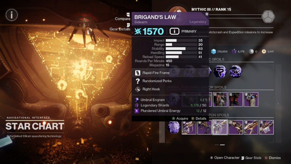 How to get the Brigands Law Sidearm in Destiny 2 & What Is the God Roll?