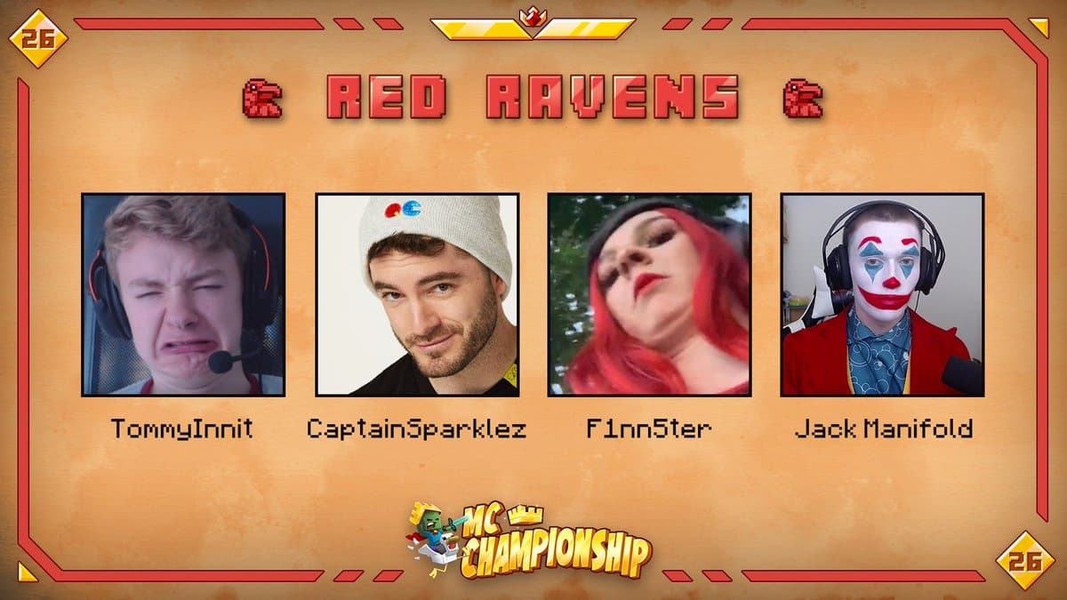 All Minecraft Championship MC 26 Teams & Players - Twinfinite