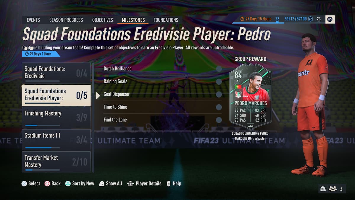 How to Complete Eredivisie Pedro Marques Foundations Objectives in FIFA ...