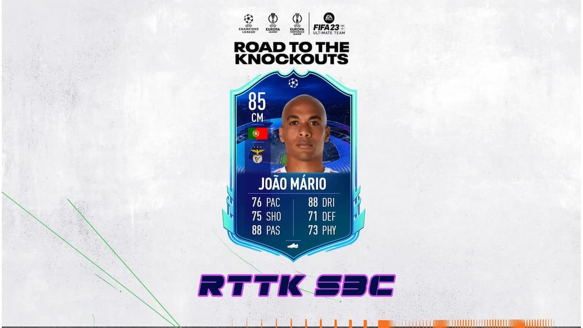 How to Complete UCL RTTK Joao Mario SBC in FIFA 23 - Twinfinite