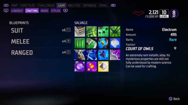 How to Get Electrum in Gotham Knights & What It's Used For - Twinfinite