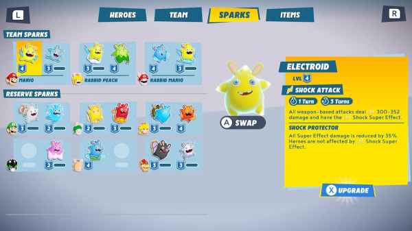 How to Level Up Sparks in Mario + Rabbids Sparks of Hope - Twinfinite