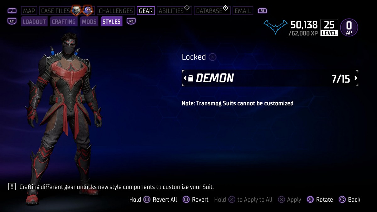 All Outfits for Nightwing in Gotham Knights - Twinfinite