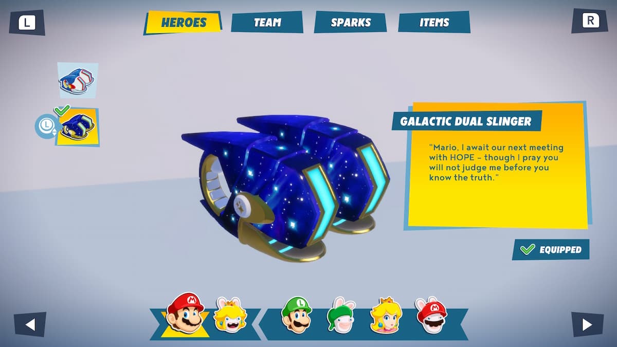 What Do Weapon Skins Do in Mario + Rabbids Sparks of Hope? Answered ...