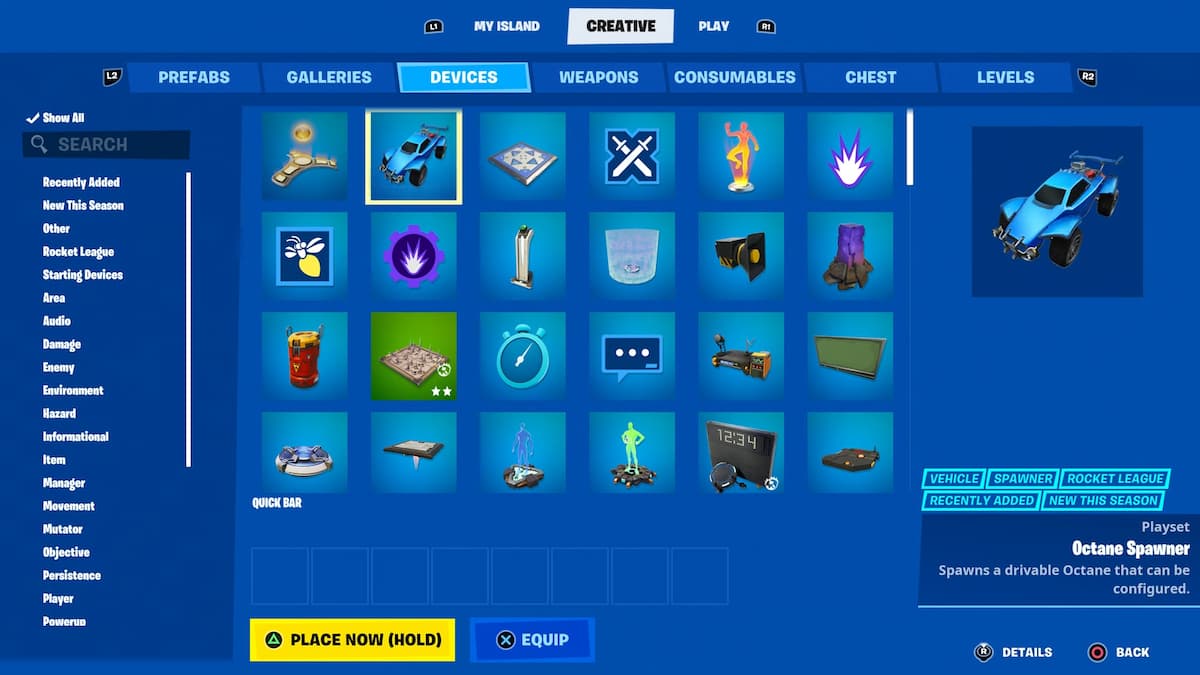 Where to Find Rocket League Octane Car in Fortnite - Twinfinite