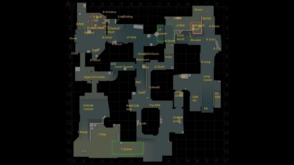 All Dust 2 Callouts in CS:GO - Twinfinite
