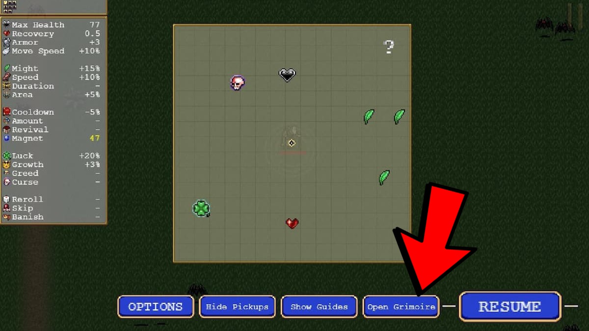 Vampire Survivors Evolution Chart, Explained - Twinfinite