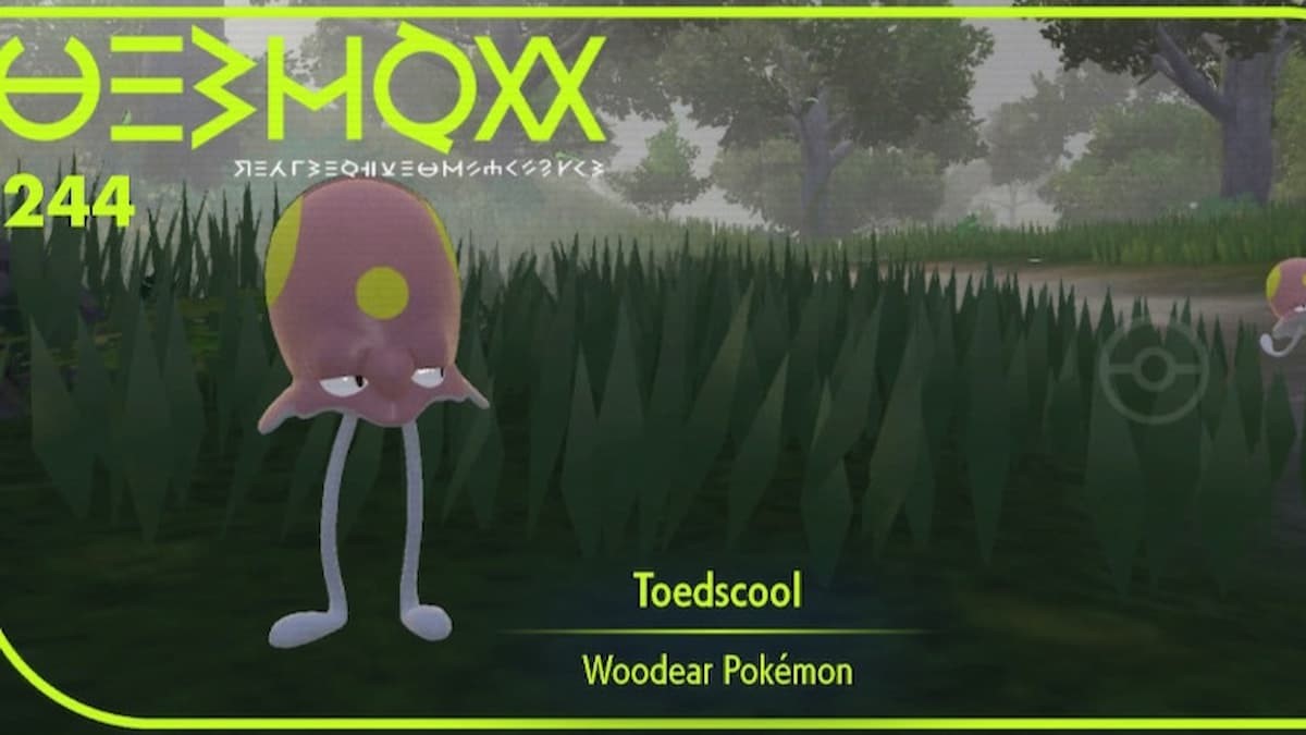 Where To Find & Catch Toedscool in Pokemon Scarlet & Violet - Twinfinite