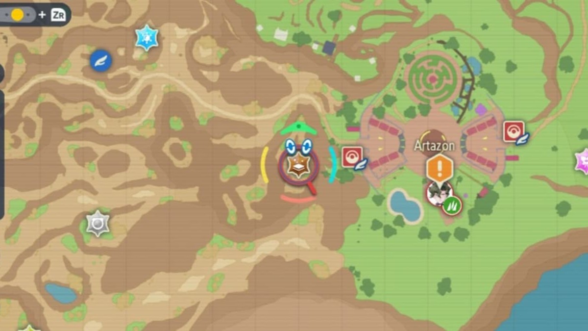 All Tera Raid Map Symbols in Pokemon Scarlet & Violet, Explained - Twinfinite