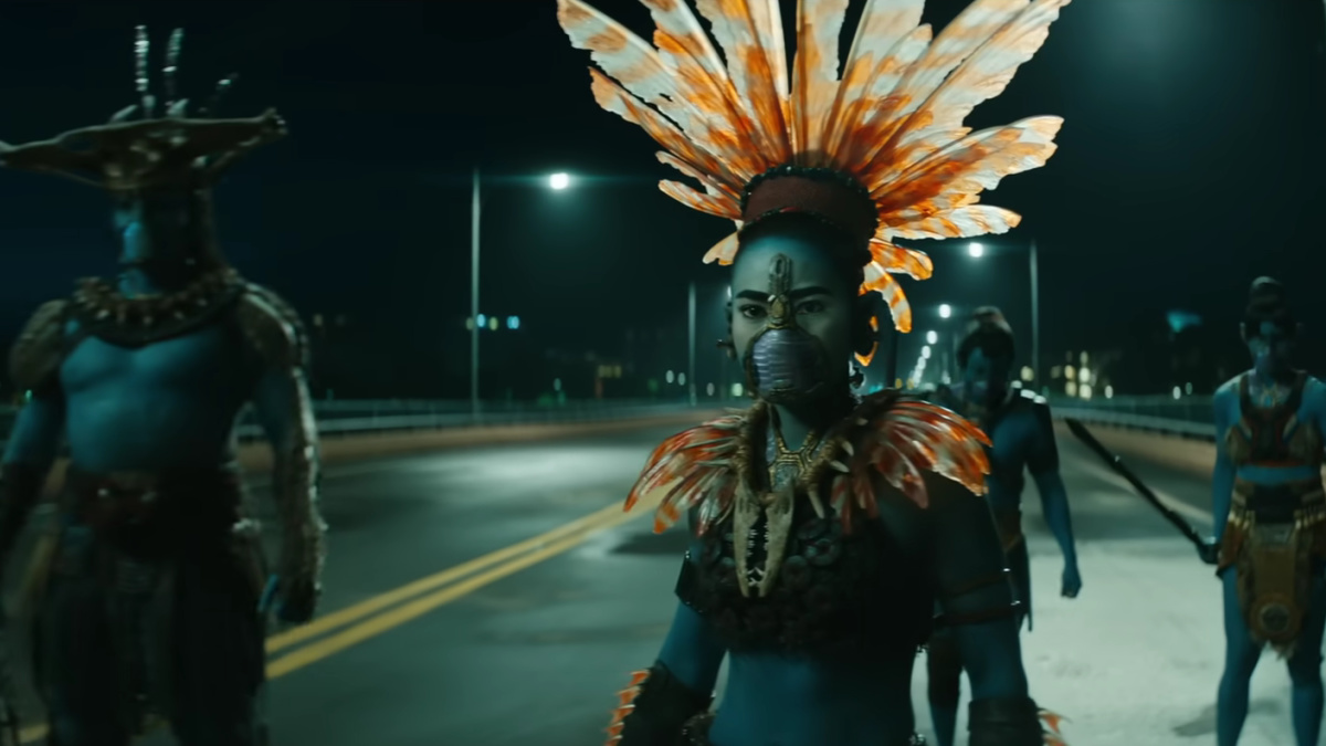 Why Did the Soldiers Walk Into the Ocean in Black Panther Wakanda ...