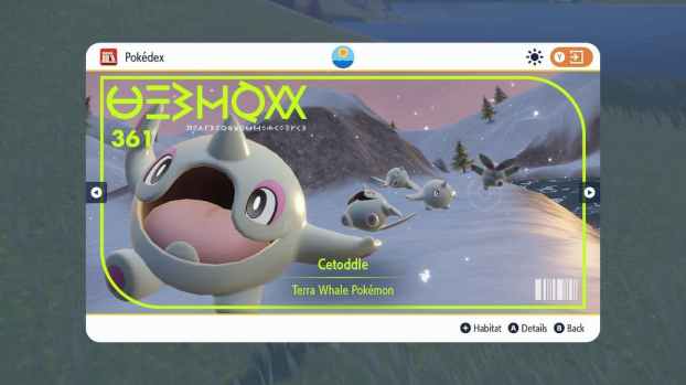 How to Evolve Cetoddle into Cetitan in Pokemon Scarlet & Violet ...