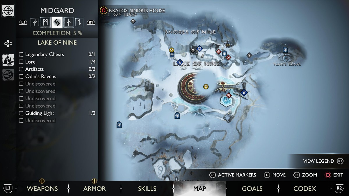 God of War Ragnarok: All Horn of Blood Mead Locations in Midgard ...