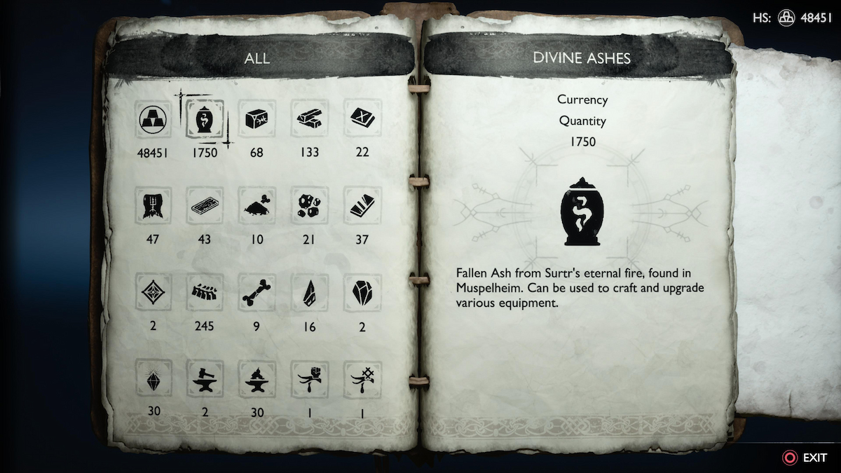 How to Get Divine Ashes in God of War Ragnarok - Twinfinite