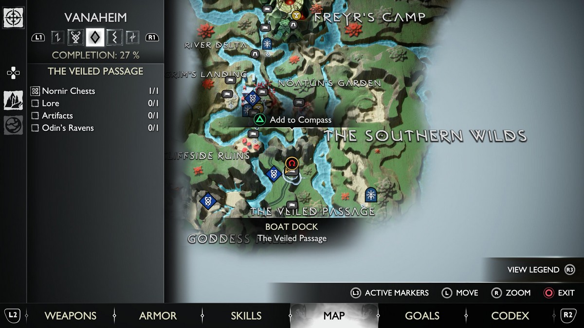 All Vanaheim Odin's Ravens Locations in God of War Ragnarok: The Eyes ...