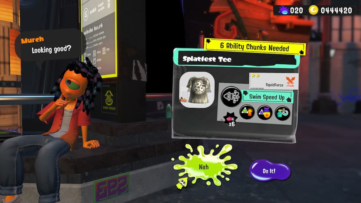 How to Power Up the Splatfest Tee in Splatoon 3 - Twinfinite