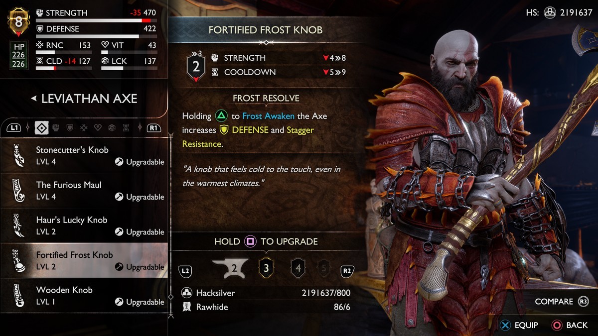 How to Upgrade Weapons, Armor and More in God of War Ragnarok - Twinfinite