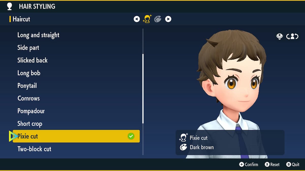 All Hairstyles in Pokemon Scarlet & Violet (& How to Change Hair ...